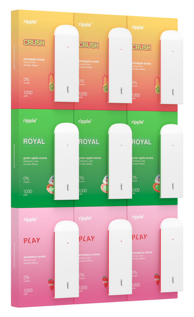 zero nicotine aroma diffusers & incense | aromatherapy the ripple⁺ way ...