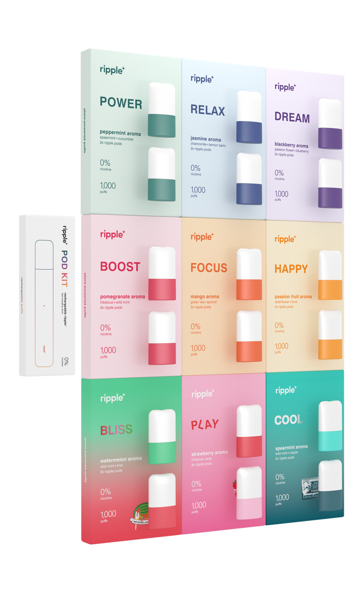 THE COMPLETE POD SET | POD KIT + All 10 Aromas | Nicotine Free ...