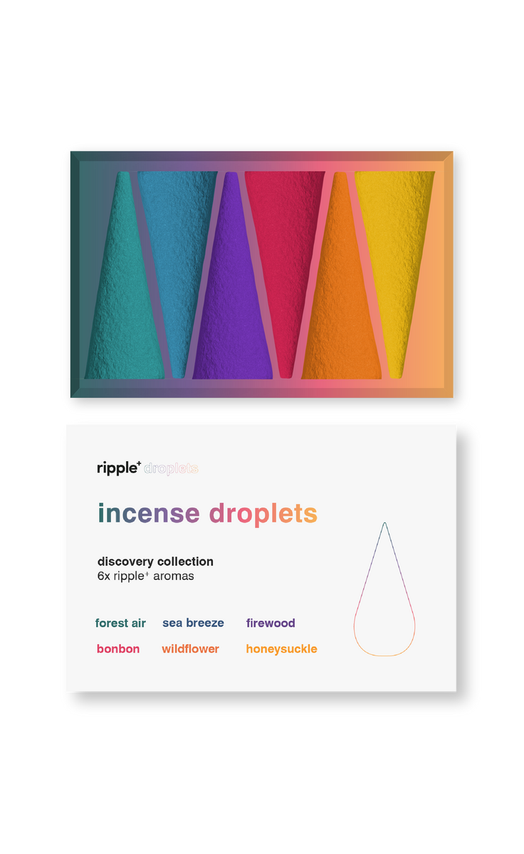 MINI DROPLETS - sampler set of incense cone aromas – therippleco